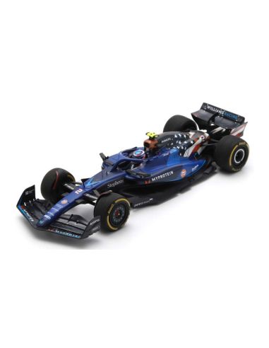 SPARK MODEL S8918 WILLIAMS FW45 N.2 USA GP 2023 L.SARGEANT 1:43 Modellino