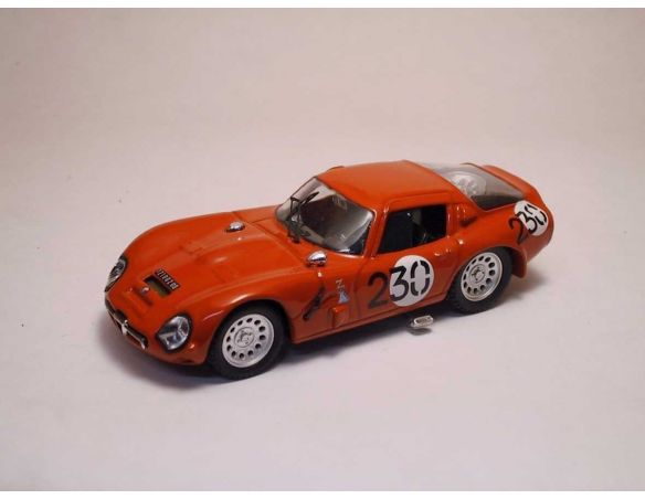 Best Model BT9089 ALFA ROMEO TZ2 N.230 BOLZANO-MENDOLA 1966 SHANGRI-LA 1:43 Modellino