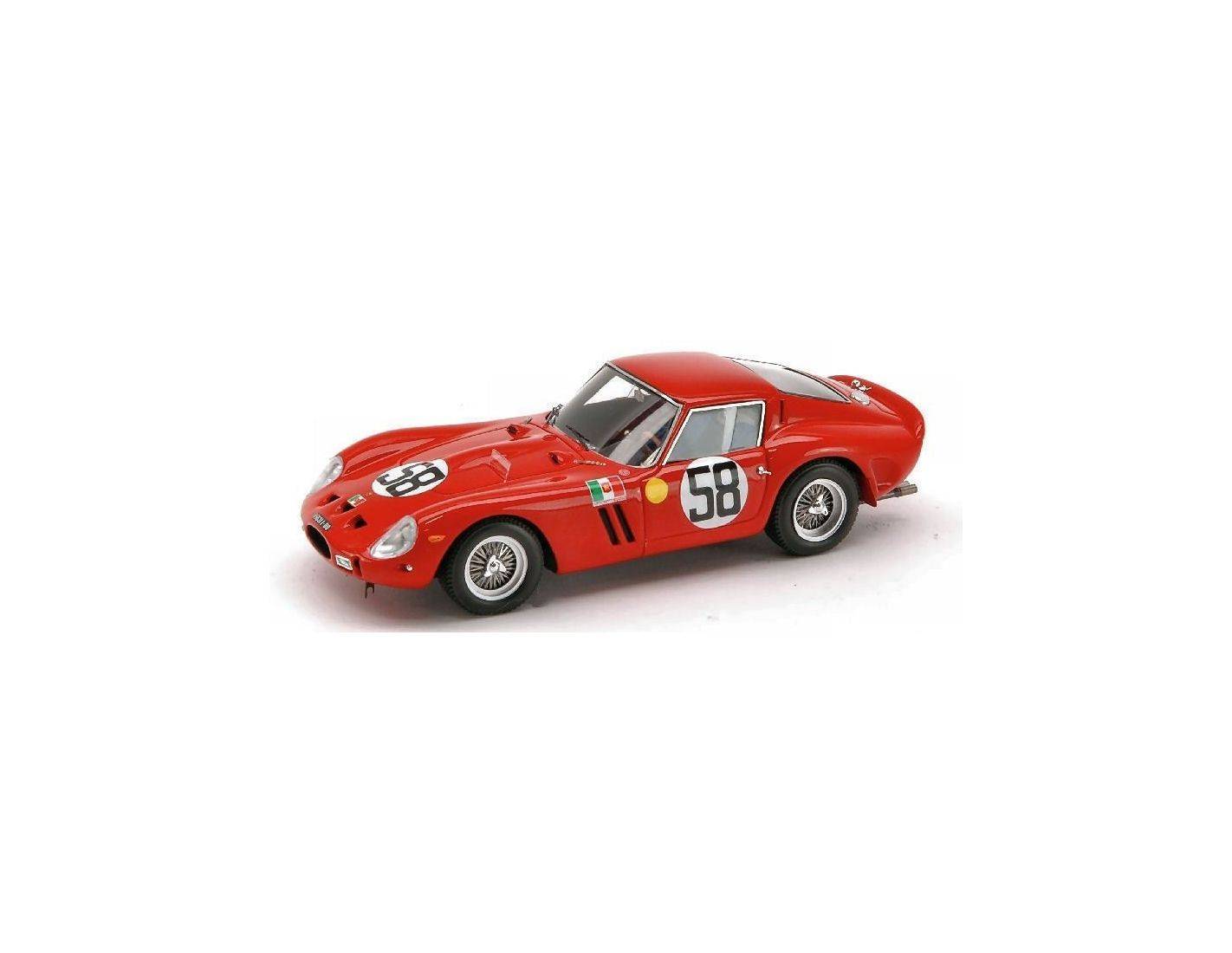 Red Line RL117 FERRARI 250 GTO N.58 LM 1962 1:43 Modellino
