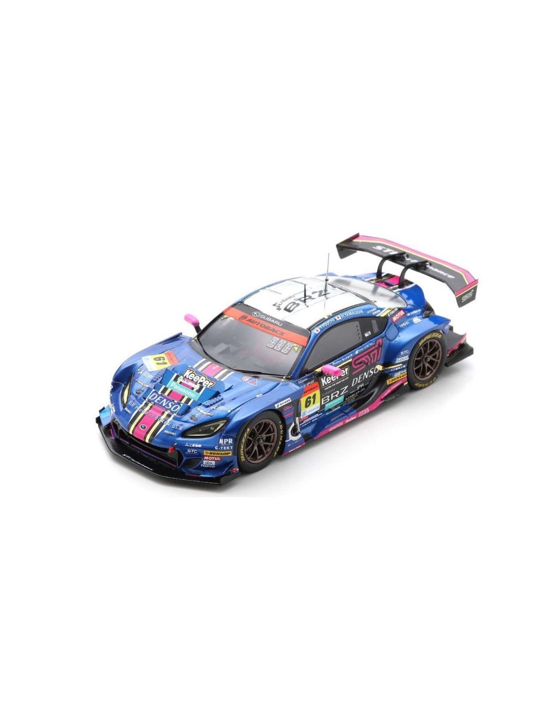 SPARK MODEL SGT041 SUBARU BRZ N.61 GT300 SUPER GT 2022 T.IGUCHI-H.YAMAUCHI 1:43 Modellino