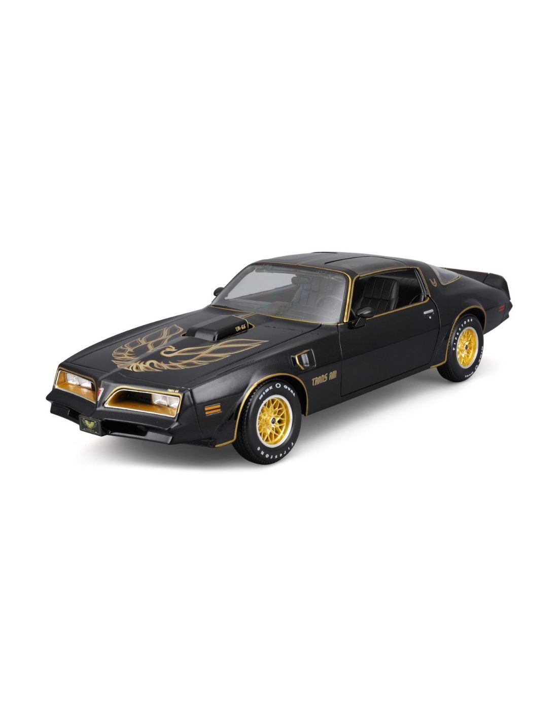 MAISTO MI31464Z PONTIAC FIREBIRD TRANS AM 1978 BLACK 1:18 Modellino