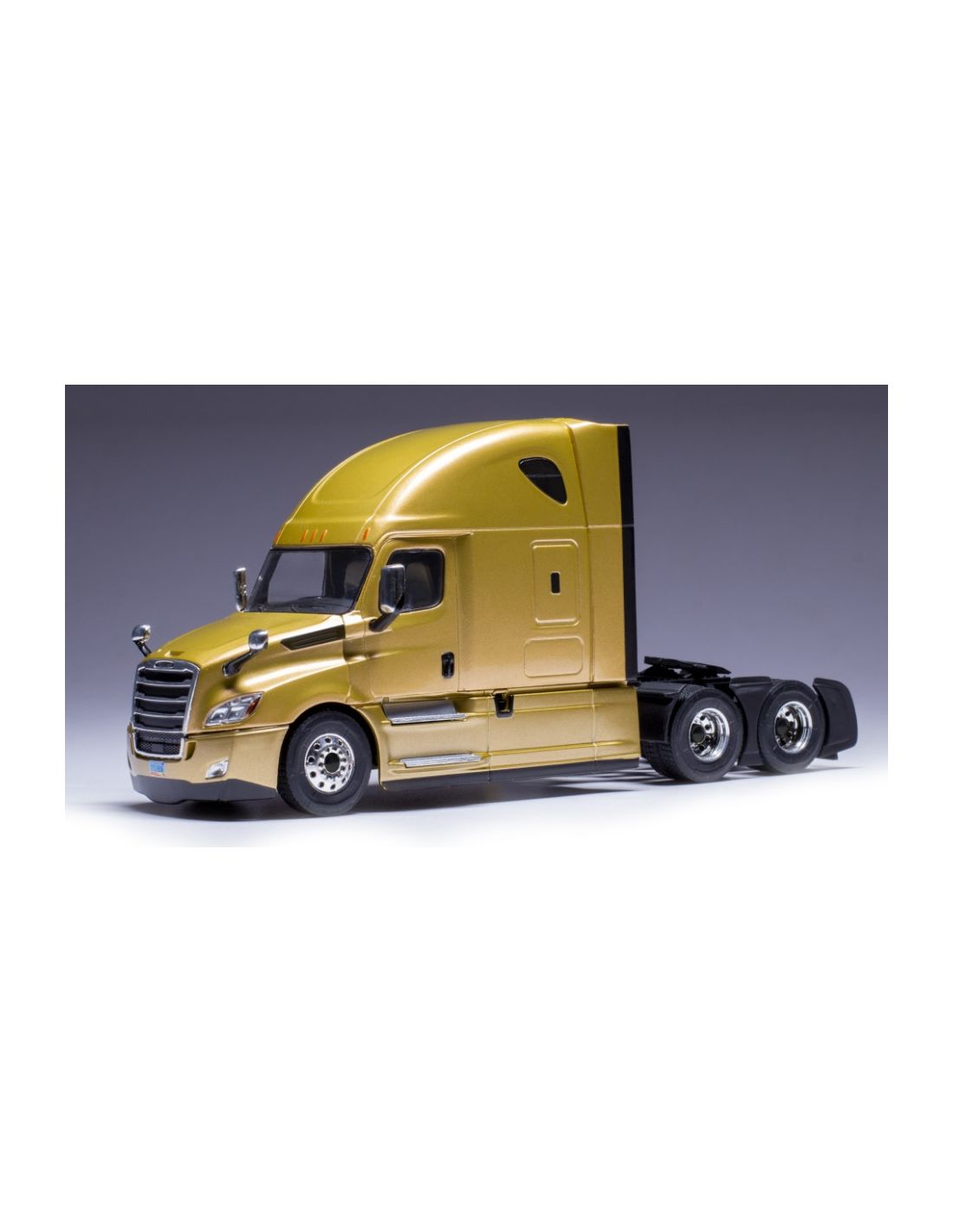 IXO MODEL TR189 FREIGHTLINER CASCADIA 2018 MET.GOLD 1:43 Modellino