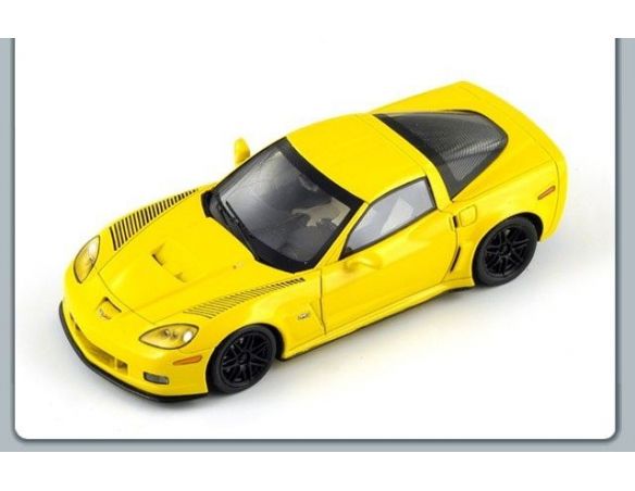 Spark Model S1536 CORVETTE C6 RS COUPE' 2009 YELLOW 1:43 Modellino