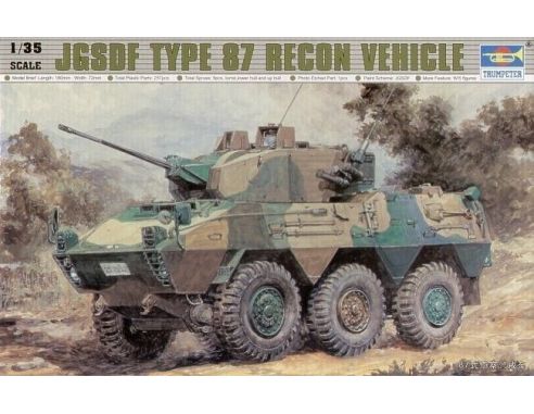TRUMPETER 00327 JGSDF TYPE 87 VEHICLE Modellino