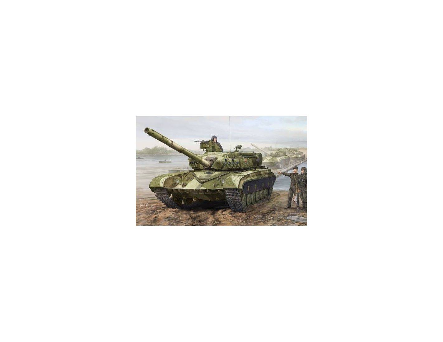 TRUMPETER 01579 SOVIET T-64A MOD. 1981 Modellino
