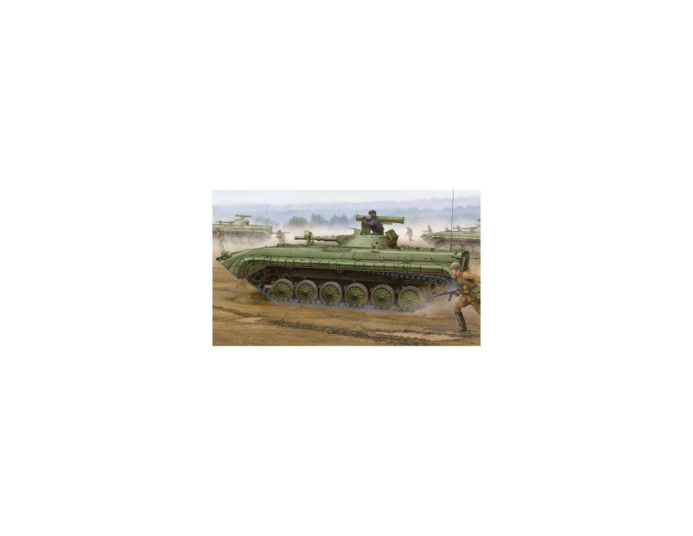 TRUMPETER 05556 SOVIET BMP-1P IFV Modellino