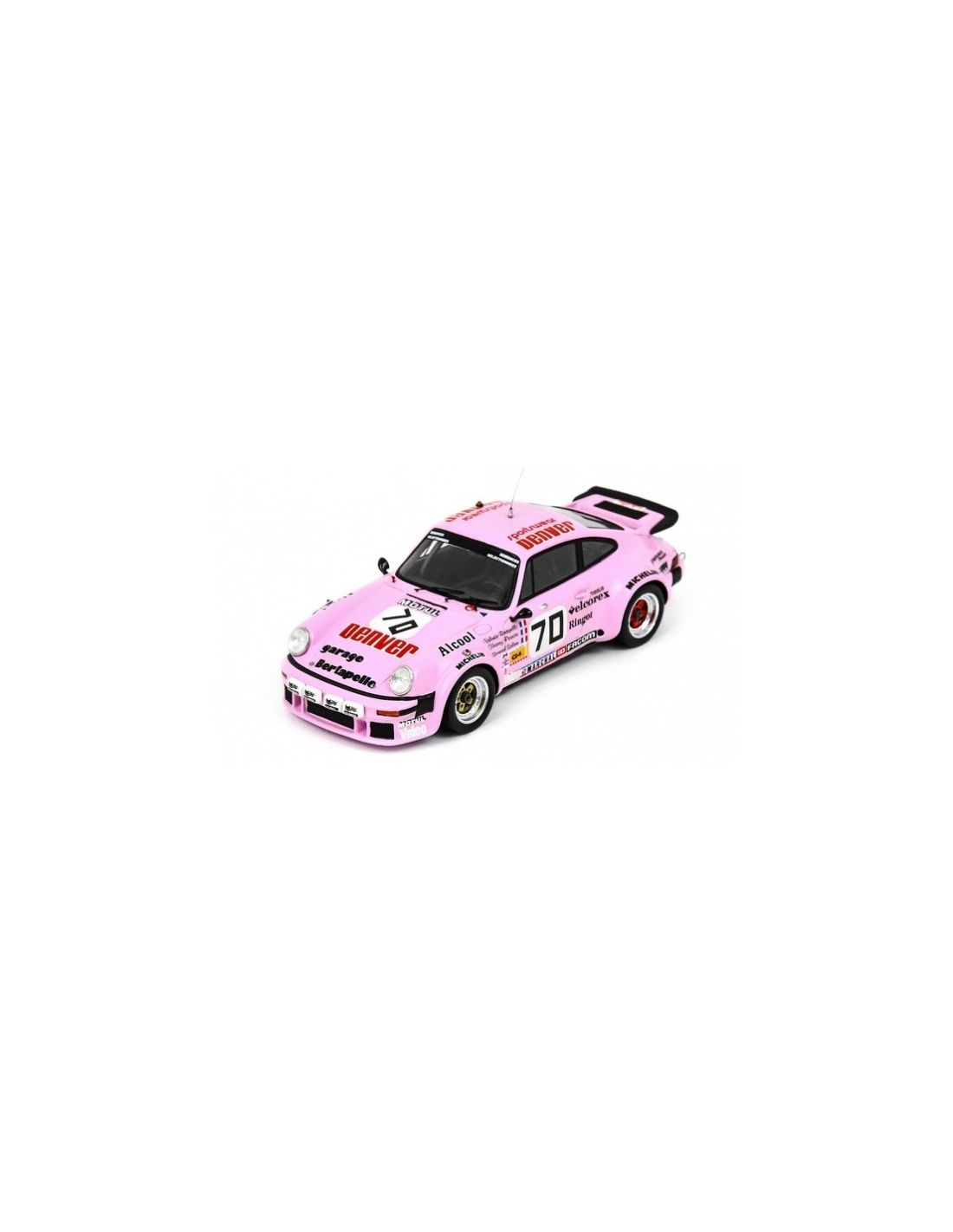 SPARK MODEL S9846 PORSCHE 934 N.70 24 H LE MANS 1981 PERRIER-BERTAPELLE ...