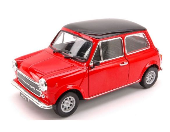 Welly WE2409 MINI COOPER 1300 1974 RED 1:24 Modellino