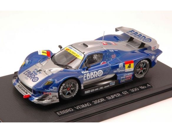 Ebbro EB43903 EBBRO VEMAC 350R N.4 SUPER GT300 2007 TETSOYA-SHINSUKE 1: ...