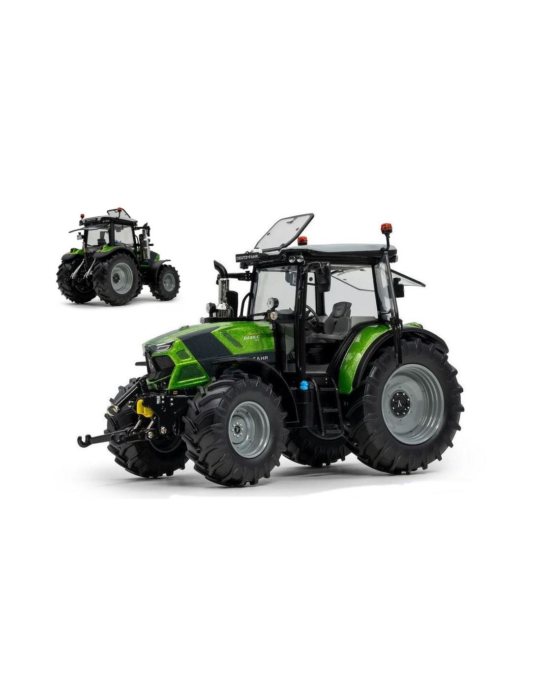WEISE-TOYS WEIS1086 DEUTZ-FAHR 6135 C TTV WARRIOR JAVA GREEN 1:32 Modellino