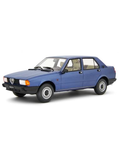 LAUDO RACING LM205B ALFA ROMEO GIULIETTA 1.6 1980 MET.BLUE 1:18 Modellino