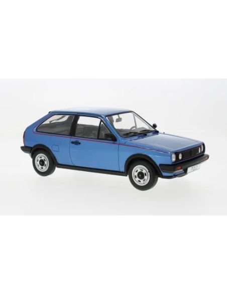 MODELCARGROUP MCG18522 VW POLO II COUPE GT 1985 BLUE 1:18 Modellino