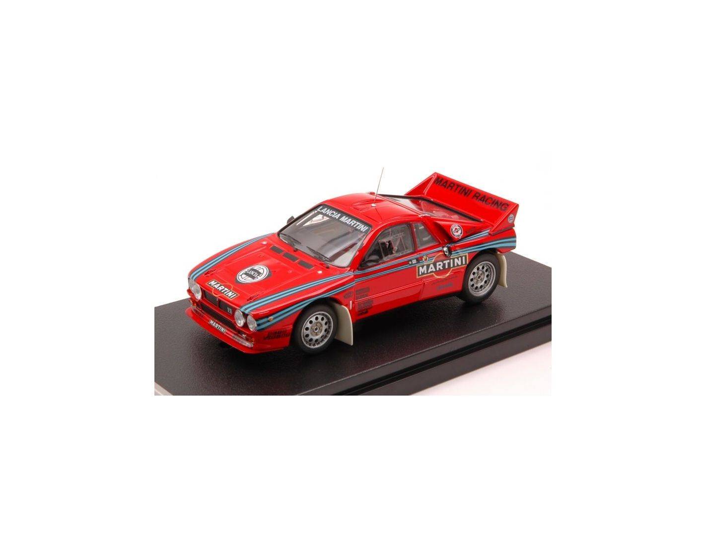 Hpi Racing HPI8233 LANCIA 037 RALLY 1985 TEST CAR MARTINI RED 1:43 Auto ...