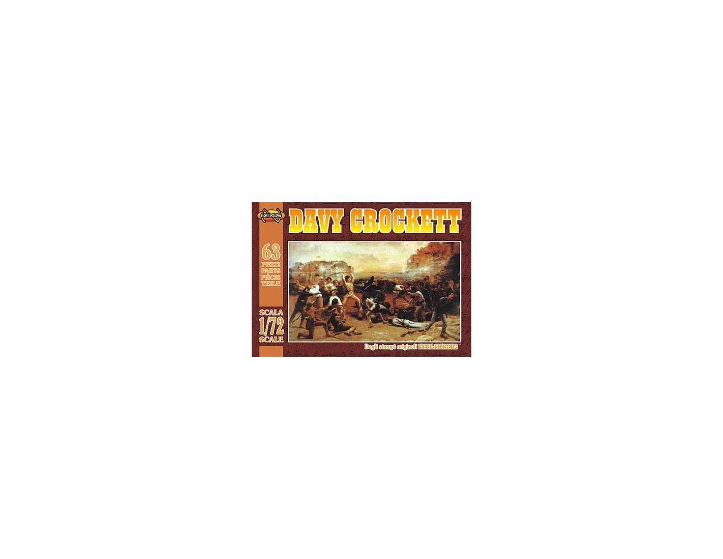 Atlantic ATL008 DAVY CROCKETT KIT 1:72 Kit Figure Militari - Car Models