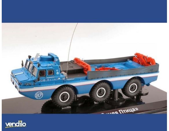 Dip Models DIP249060 ZIL 4906 BLUE BIRD W/CRANE 1:43 Modellino