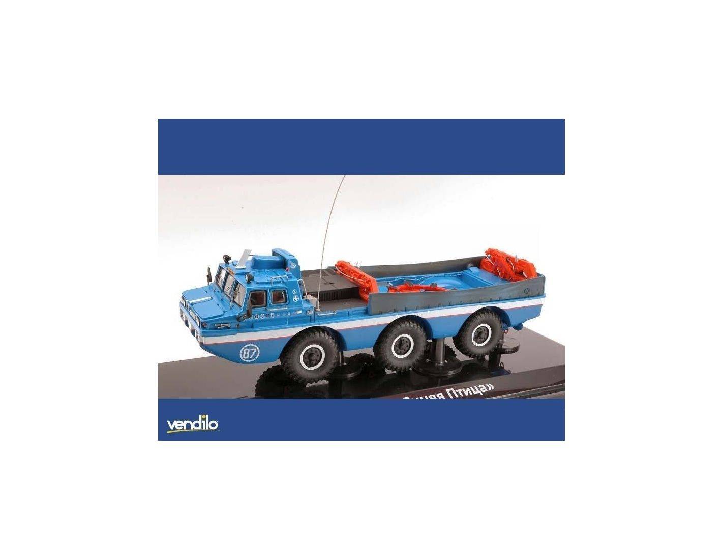 Dip Models DIP249060 ZIL 4906 BLUE BIRD W/CRANE 1:43 Modellino