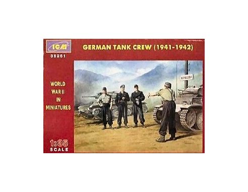 ICM ICM35261 GERMAN TANK CREW FIGURE 1:35 Modellino