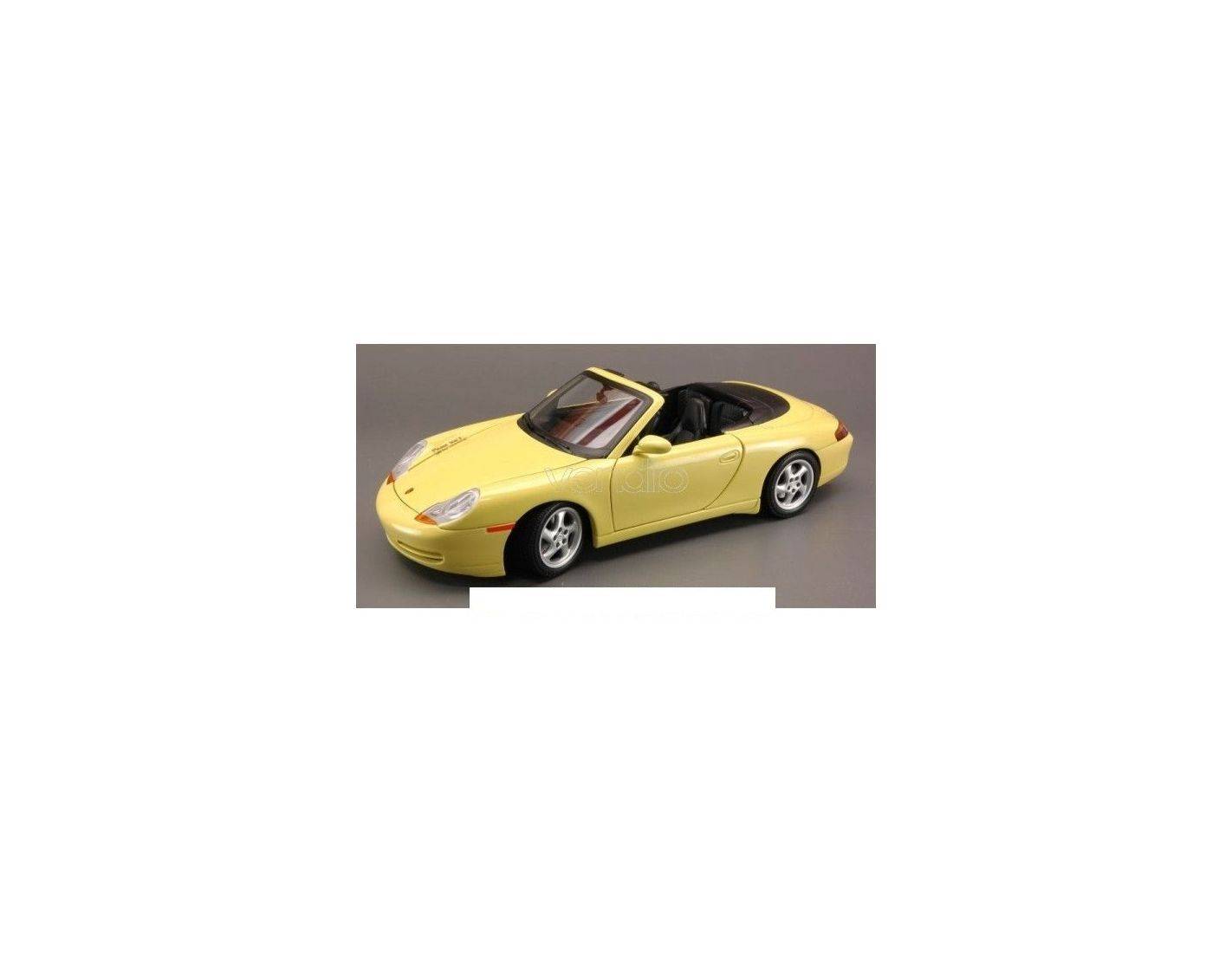 Gate GW1054 PORSCHE 996 CABRIO YELLOW 1:18 Modellino