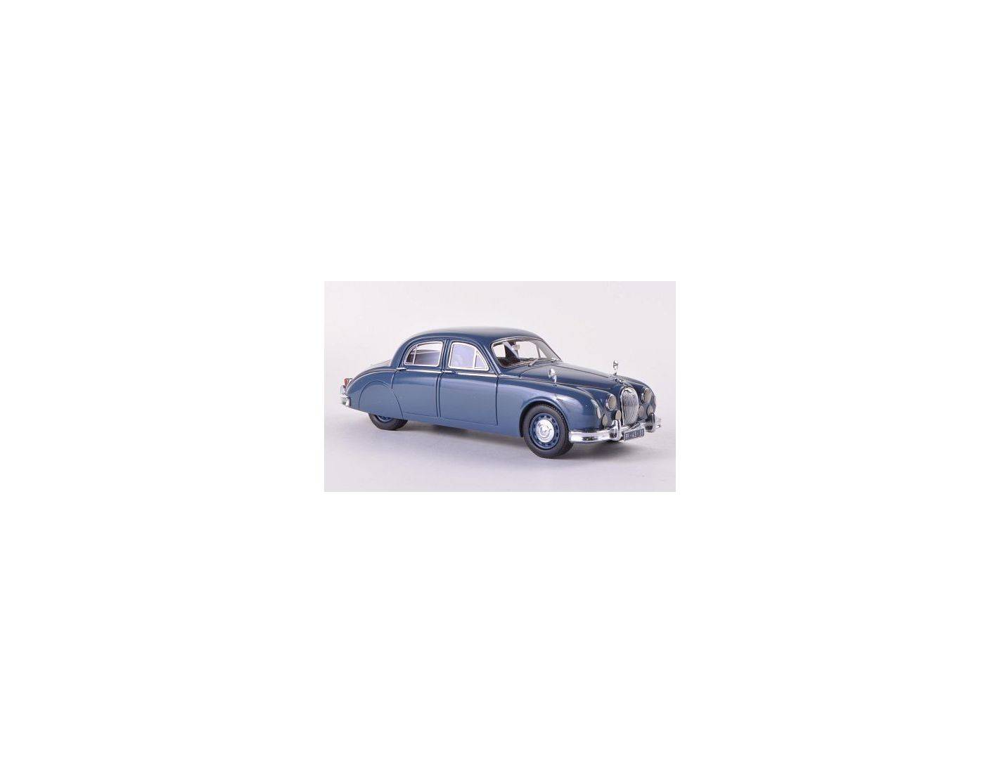 Neo Scale Models NEO44331 JAGUAR MKI 2.4 LHD 1955 BLUE-GREY 1:43 Modellino