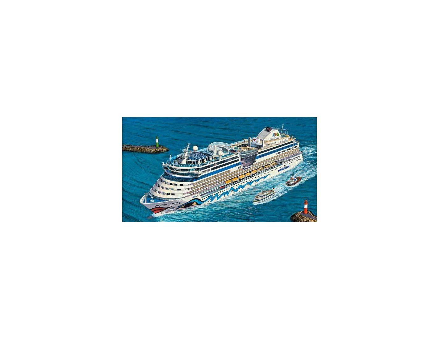 Revell RV5200 CRUISER SHIP AIDA (DIVA, BELLA, LUNA) KIT 1:400 Modellino