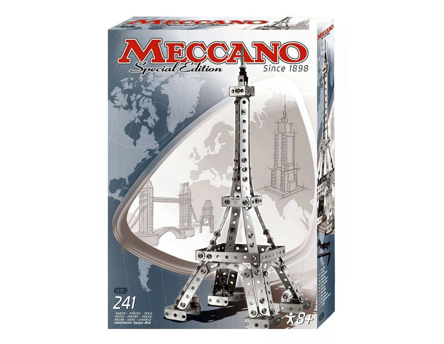 Meccano MEC0518 MECCANO SMALL EIFFEL TOWER Modellino