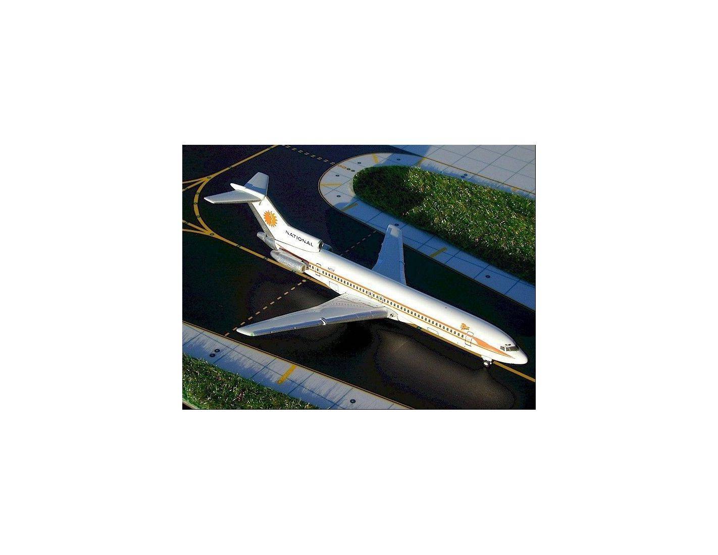 Schuco 3557444 BOEING 727-200 NATIONAL 1/400 Modellino