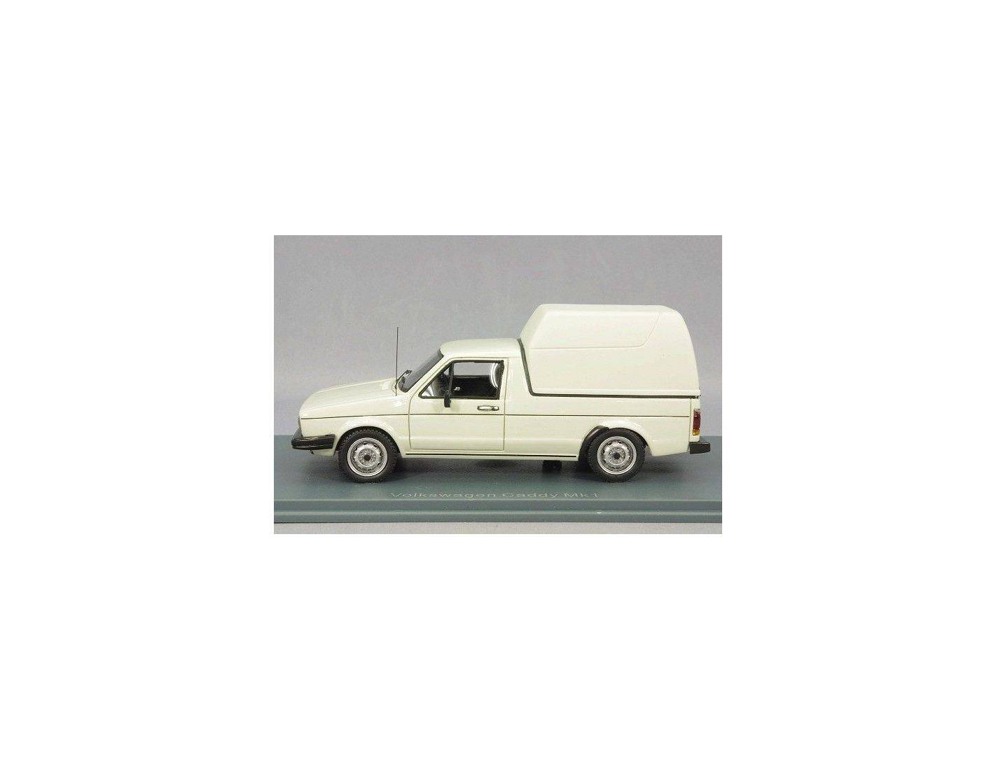 Neo 43574 VW CADDY MK1 BOX WAGON WHITE 1/43 Auto 1/43 - Car Models