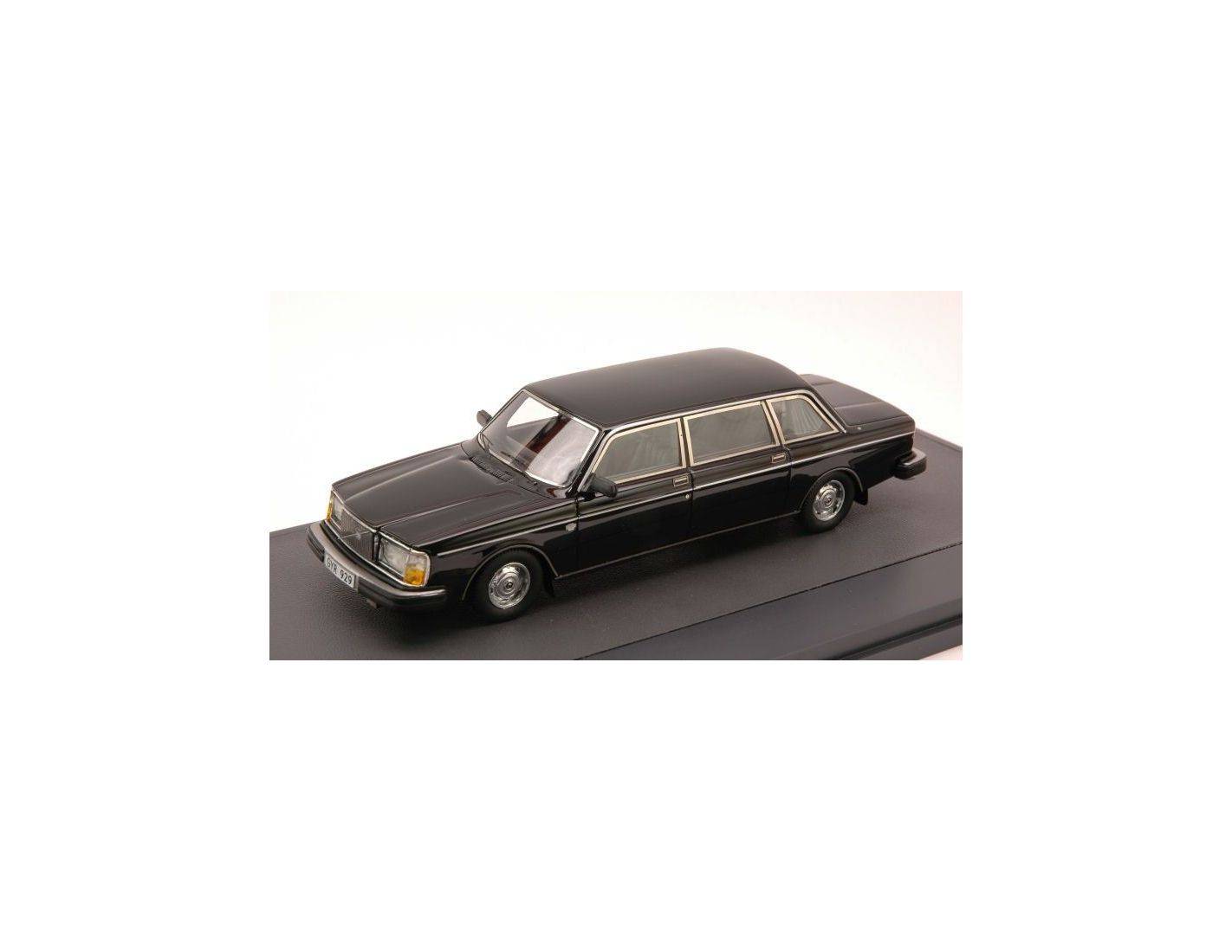 MATRIX SCALE MODELS MX12106-022 VOLVO 264 TE LIMOUSINE 1978 BLACK ED ...