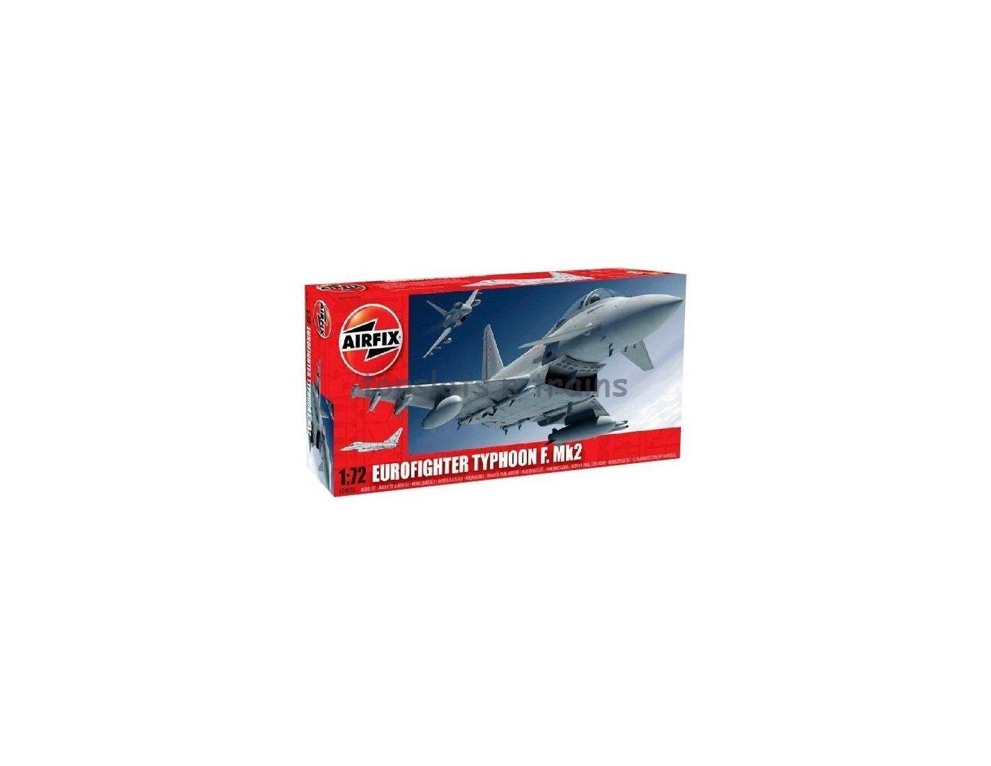 AIRFIX A04036 EUROFIGHTER TYPHOON F. MK2 KIT militari 1:72 Modellino