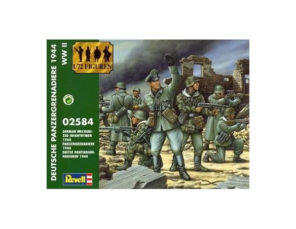 Revell 02584 Deutsche Panzergrenadiere 1944 Figuren 1/72 Modellino