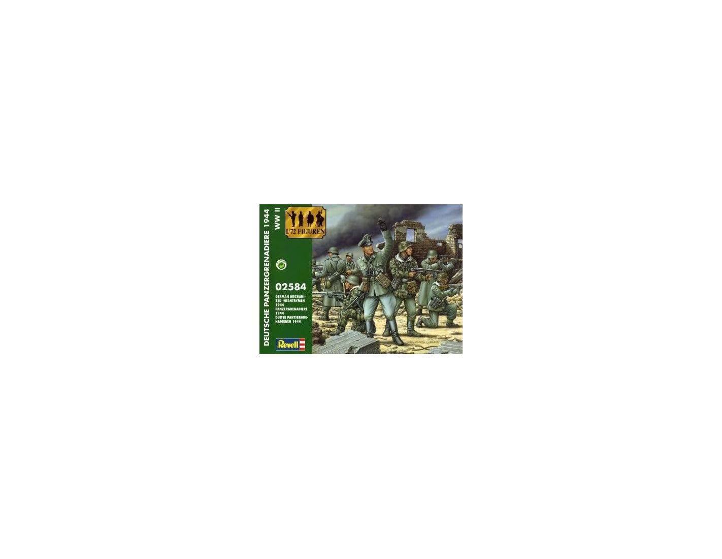 Revell 02584 Deutsche Panzergrenadiere 1944 Figuren 1/72 Modellino