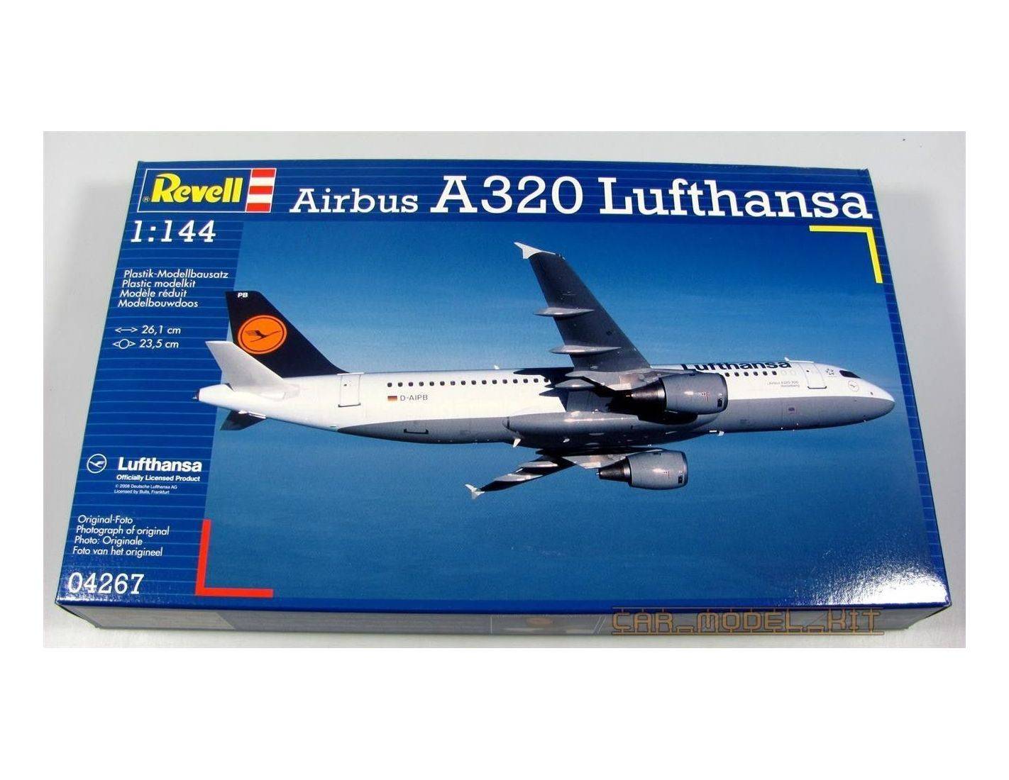 Revell 04267 Airbus A320 Lufthansa kit elicottero 1:144 Modellino