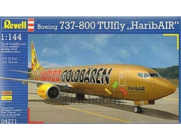 Revell 04271 BOEING 737-800 TUIfly HaribAIR haribo 1:144 kit Modellino ...