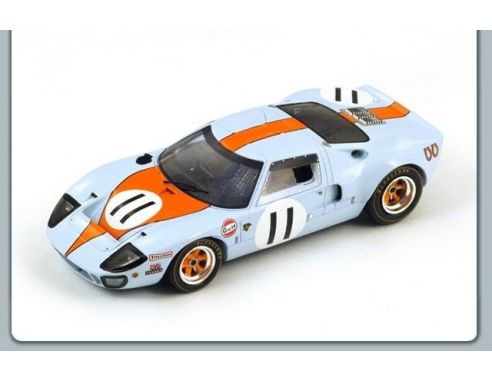 Spark Model S4070 FORD GT 40 N.11 RETIRED (ACCIDENT) LM 1968 OLIVER ...