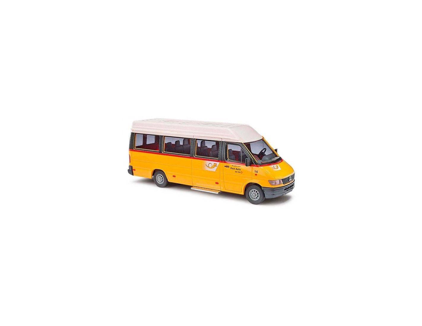 BUSCH 47845 MERCEDES BENZ POSTALE POST SCHWEIZ Modellino