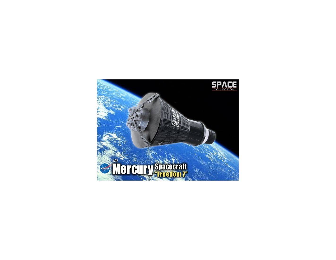 DRAGON SPACE COLLECTION 50384 MERCURY SPACECRAFT FREEDOM 7 NASA Modellino
