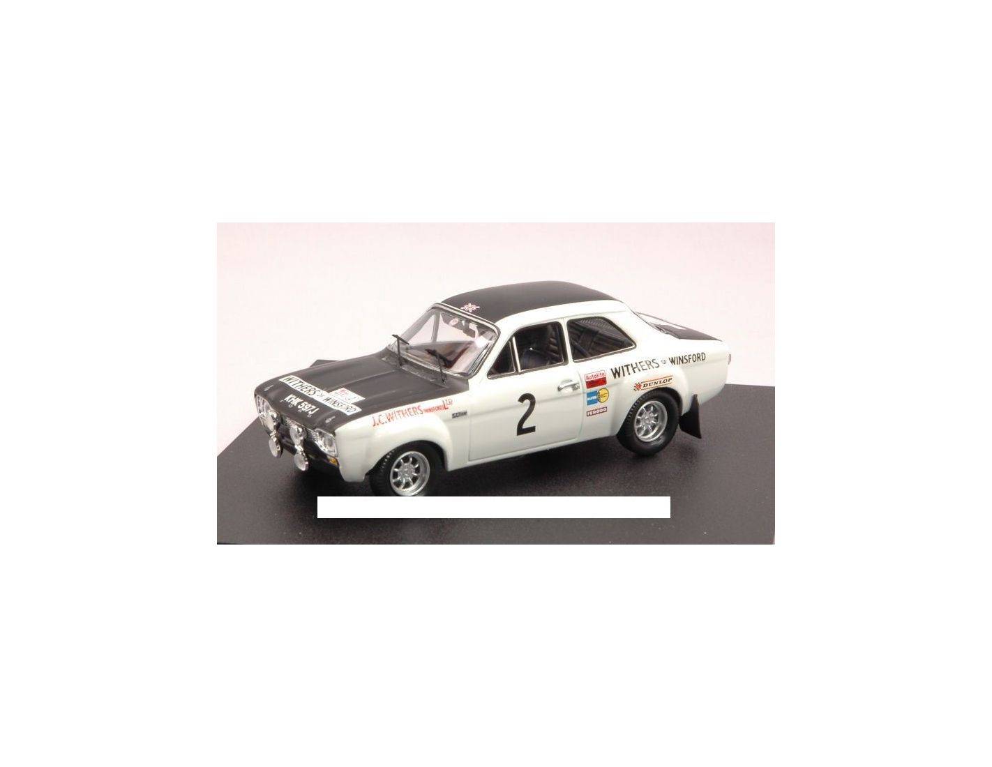 Trofeu TF0547 FORD ESCORT RS 1600 N.2 WINNER MANX RALLY 1971 CLARK ...