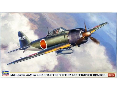 Hasegawa HG7304 MITSUBISHI A6M5 ZERO FIGHTER TYPE KOH FIGHTER BOMBER ...