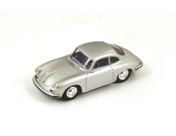 Spark Model S1370 PORSCHE 356 CARRERA 2 1963 SILVER 1:43 Modellino