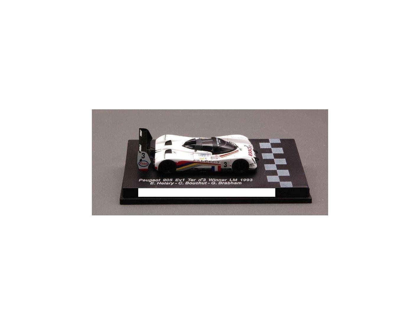 Spark Model S87LM93 PEUGEOT N.3 WINNER LM 1993 1:87 Modellino