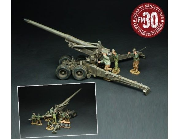 Figarti A38029 LONG TOM 155MM GUN - CANNONE 1/30 Modellino