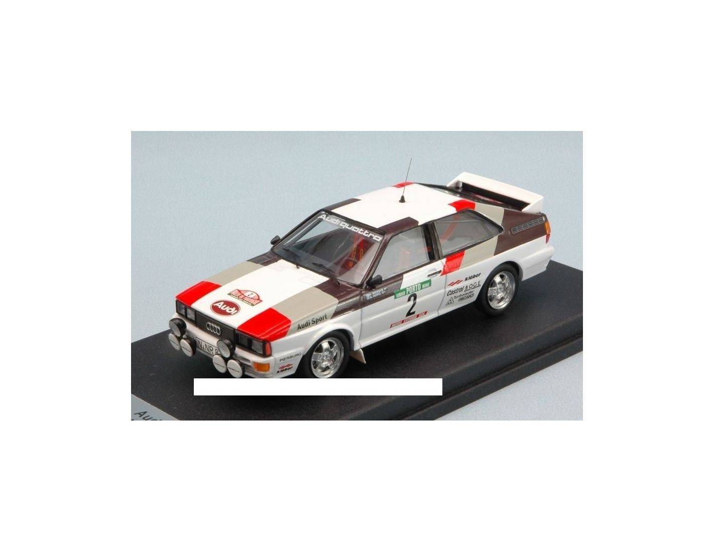 Trofeu TFRRAL17 AUDI QUATTRO N.2 RETIRED PORTUGAL RALLY 1981 H.MIKKOLA ...