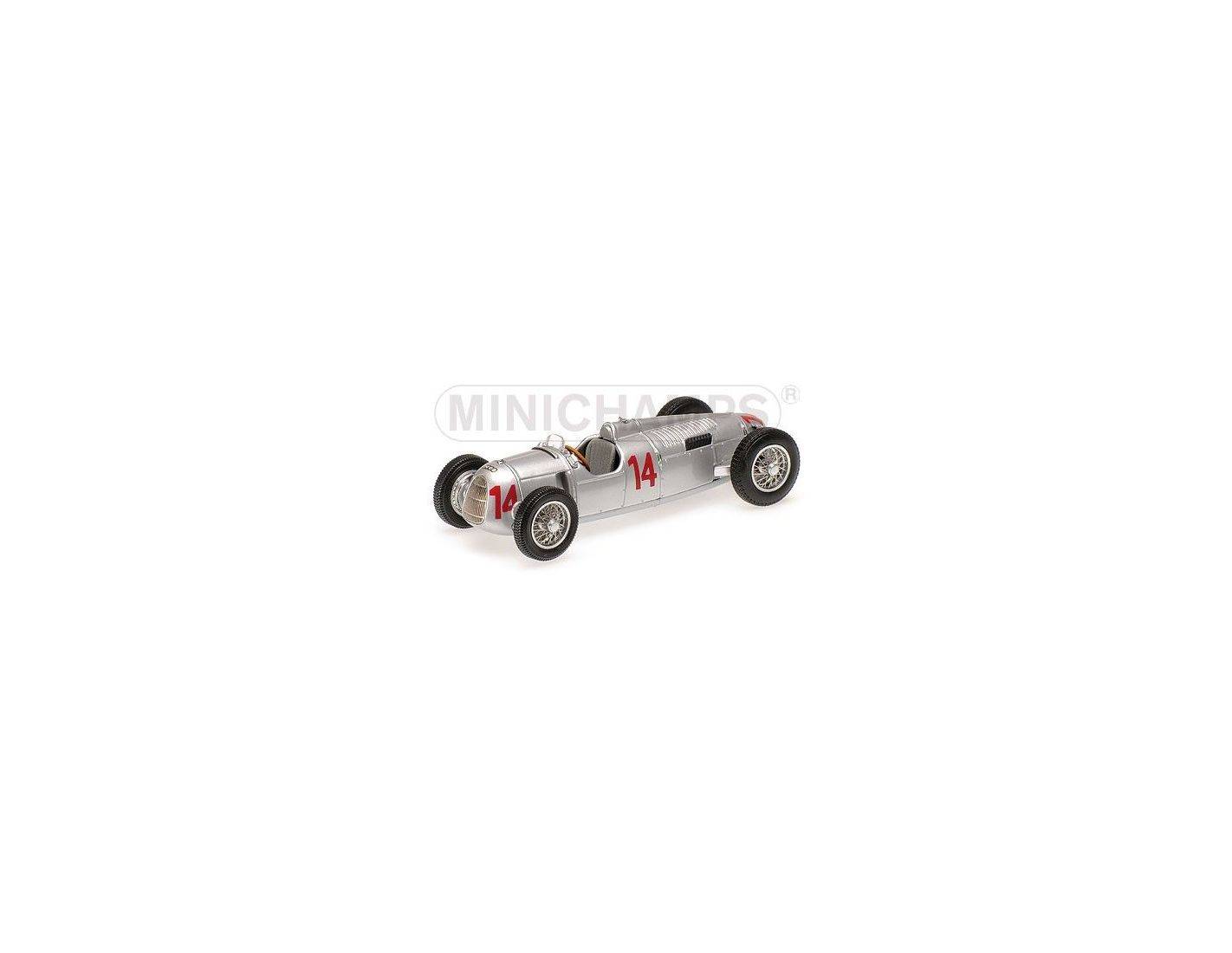 Minichamps PM400360014 AUTO UNION TYP C A.VARZI 1936 N.14 3rd HUNGARIAN ...
