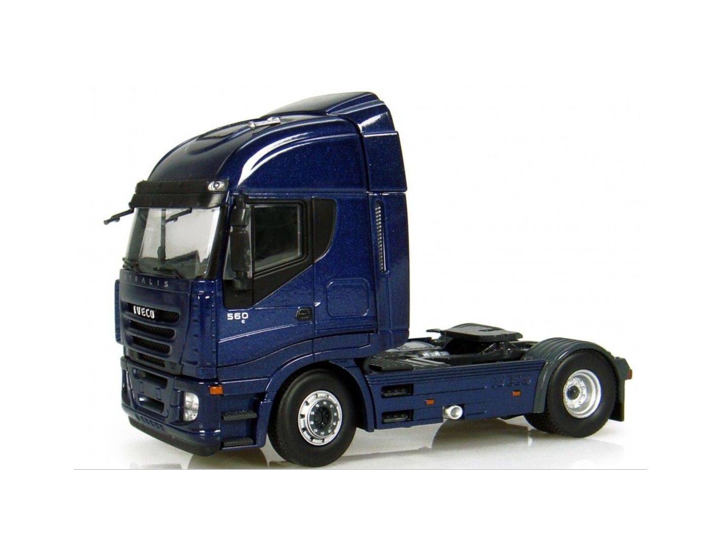 Universal Hobbies UH5673 IVECO STRALIS TRUCK BLUE 1:50 Modellino ...