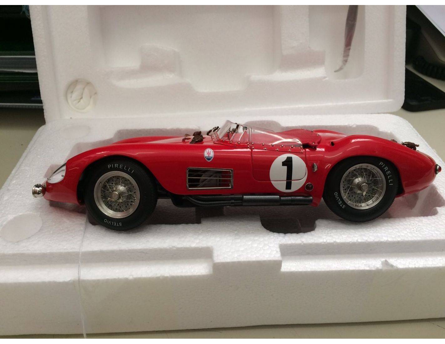CMC M108 MASERATI 300S LE MANS n.1 Modellino