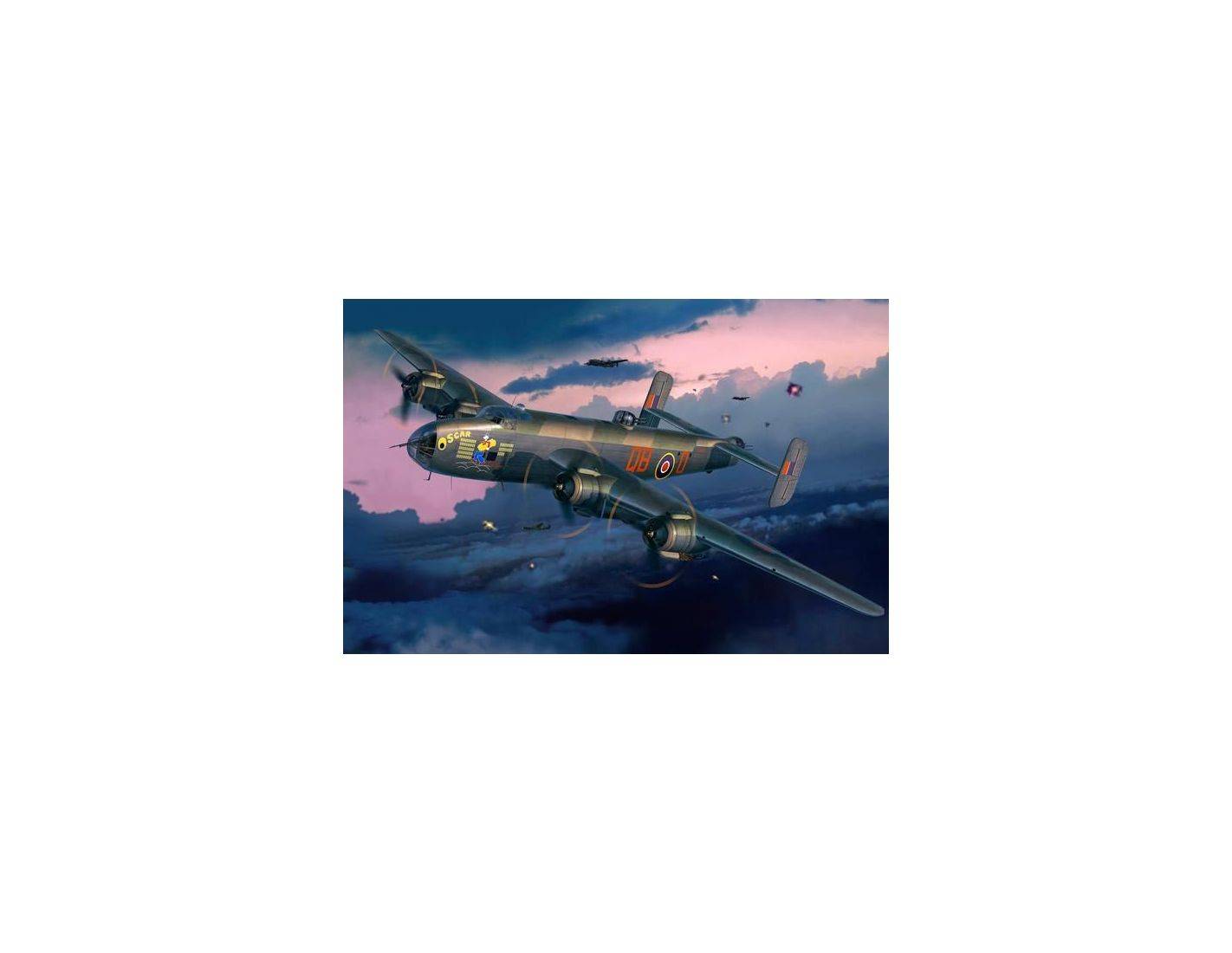 Revell RV4936 HANDLEY PAGE HALIFAX MK.III KIT 1:72 Modellino