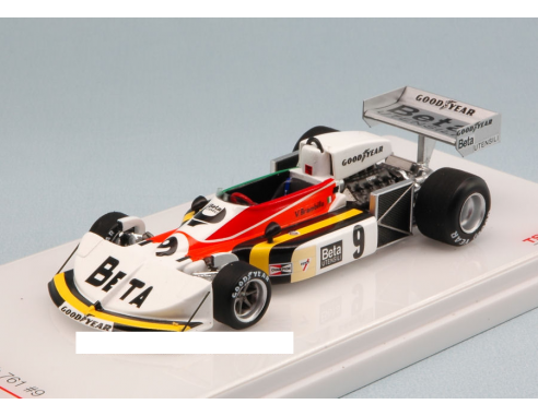 True Scale Miniatures TSM154332 MARCH 761 V.BRAMBILLA 1976 N.9 ACCIDENT GERMAN GP 1:43 Modellino