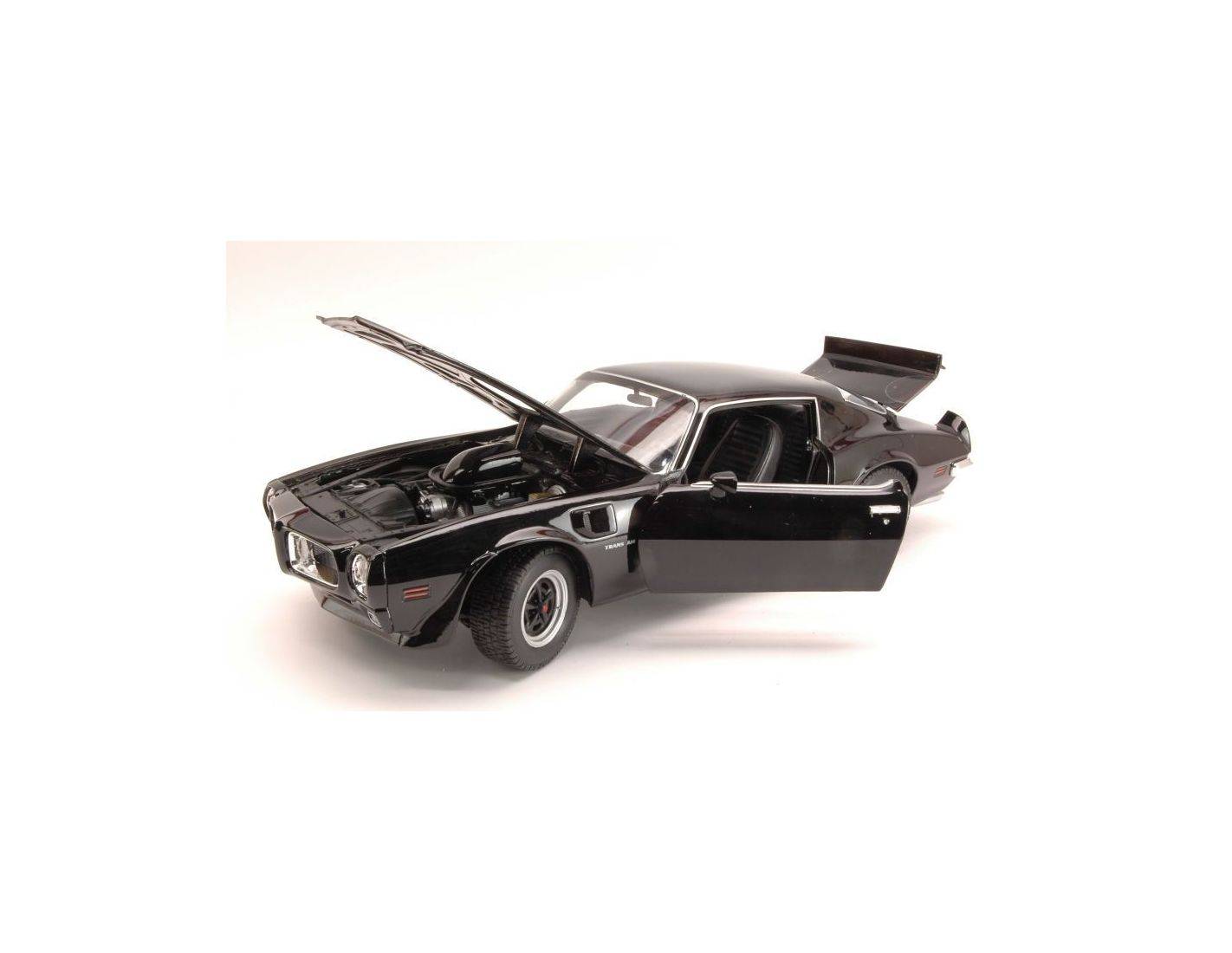 Welly WE2566BK PONTIAC FIREBIRD TRANS AM 1972 BLACK 1:18 Modellino