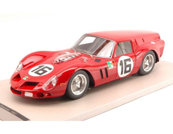Tecnomodel TMD1816B FERRARI 250 GT BREADVAN N.16 DNF LM 1962 ABATE ...