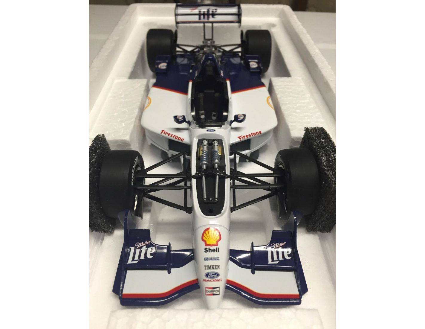 Action Max Papis 7 Miller Lite 1999 Reynard Cart 1:18 Modellino ...